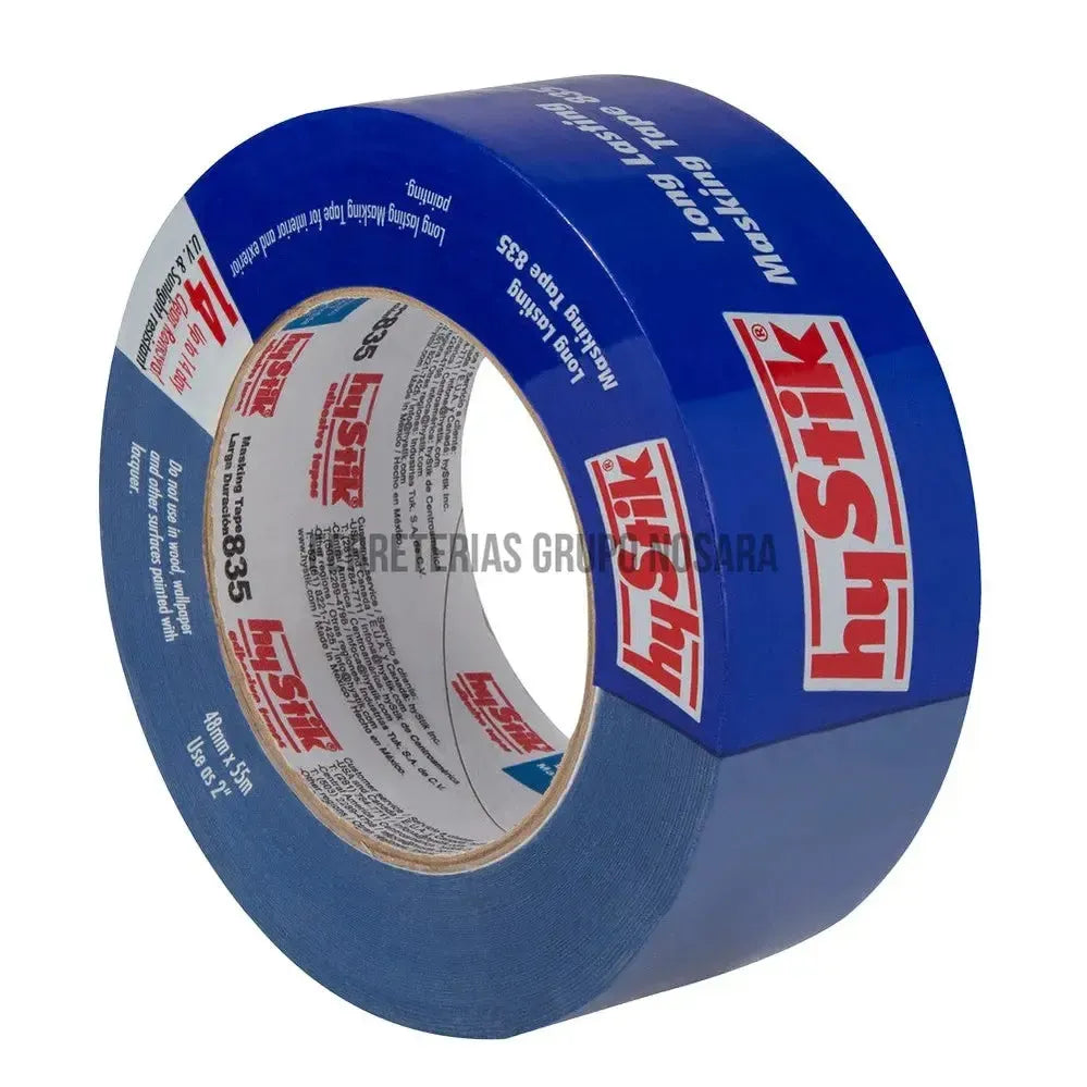 MASKING TAPE AZUL 2" X 55 METROS HYSTIK 835