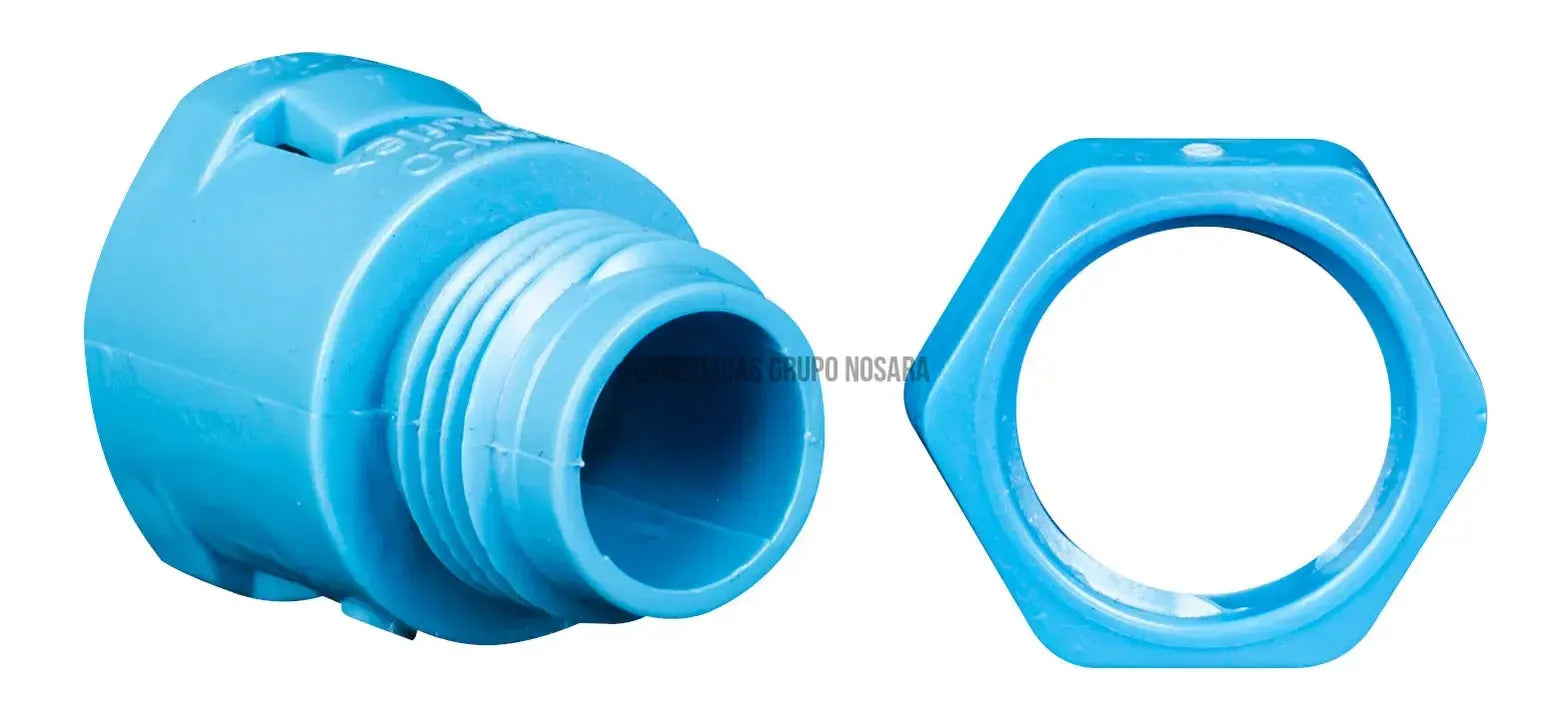 PVC CONECTOR AZUL CONDUFLEX 3/4