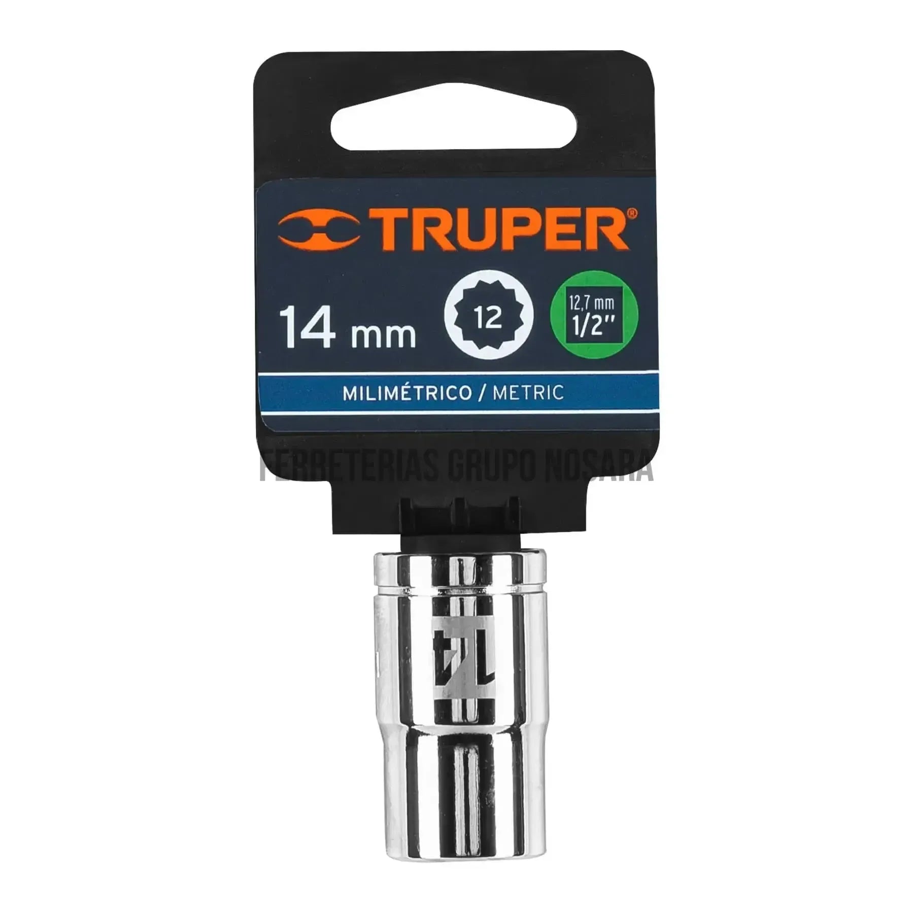 TRUPER 14MM SPLINED HUB 1/2" 13528