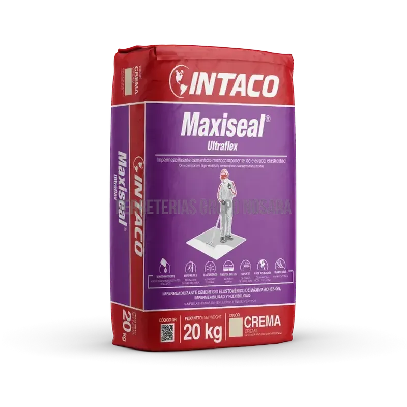 INTACO ELASTOCOAT CEMENTI BEIGE 20K, Maxiseal Ultraflex