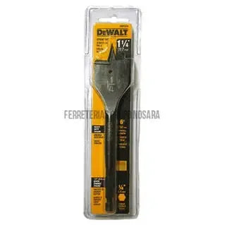 Broca para madera paleta 1-1/4" x 6" Dewalt / DW1584 Y